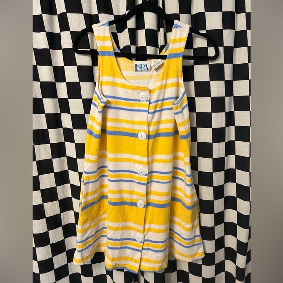 Vintage America | Dresses | Vintage Delicates Spa Mini Terry Cloth ...